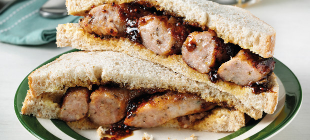 Sticky Sausage Sarnie - Bar and Kitchen