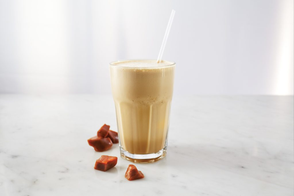 Caramel Coffee Frappé - Bar & Kitchen